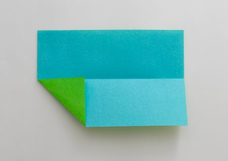 図解で簡単折り紙「パクパクするカッパ」口がパクパクおもしろい！